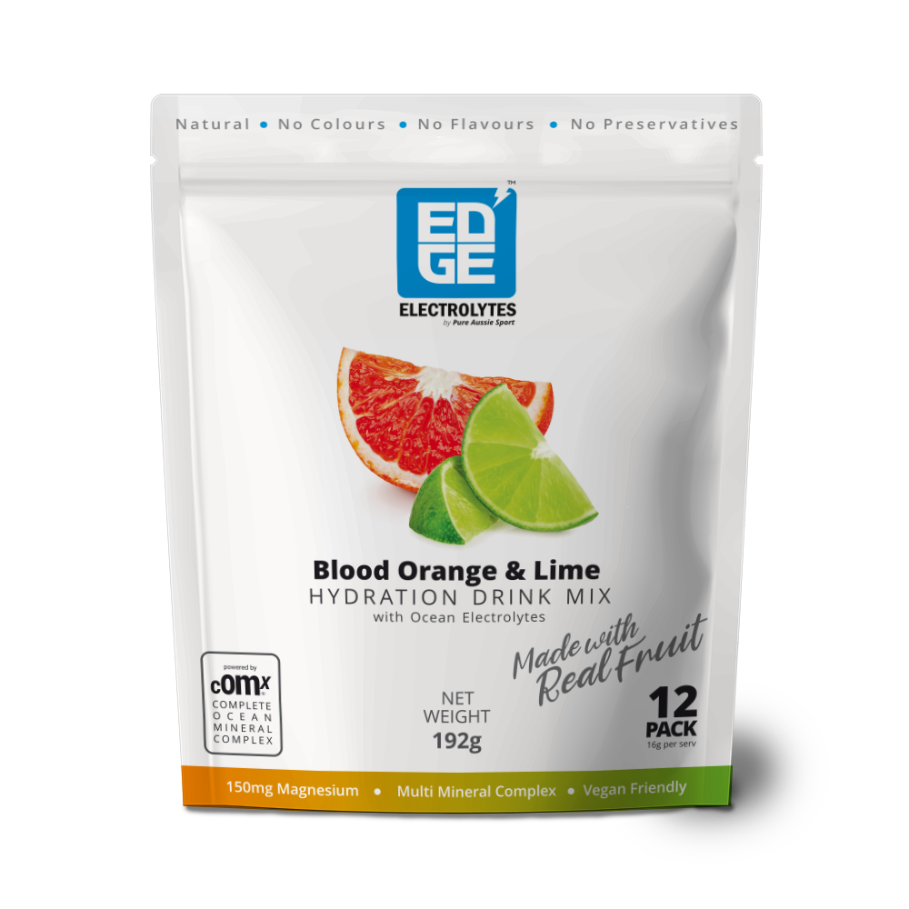 Natural Electrolyte Replacement Sachets in Orange & Lime | EDGE – Edge ...
